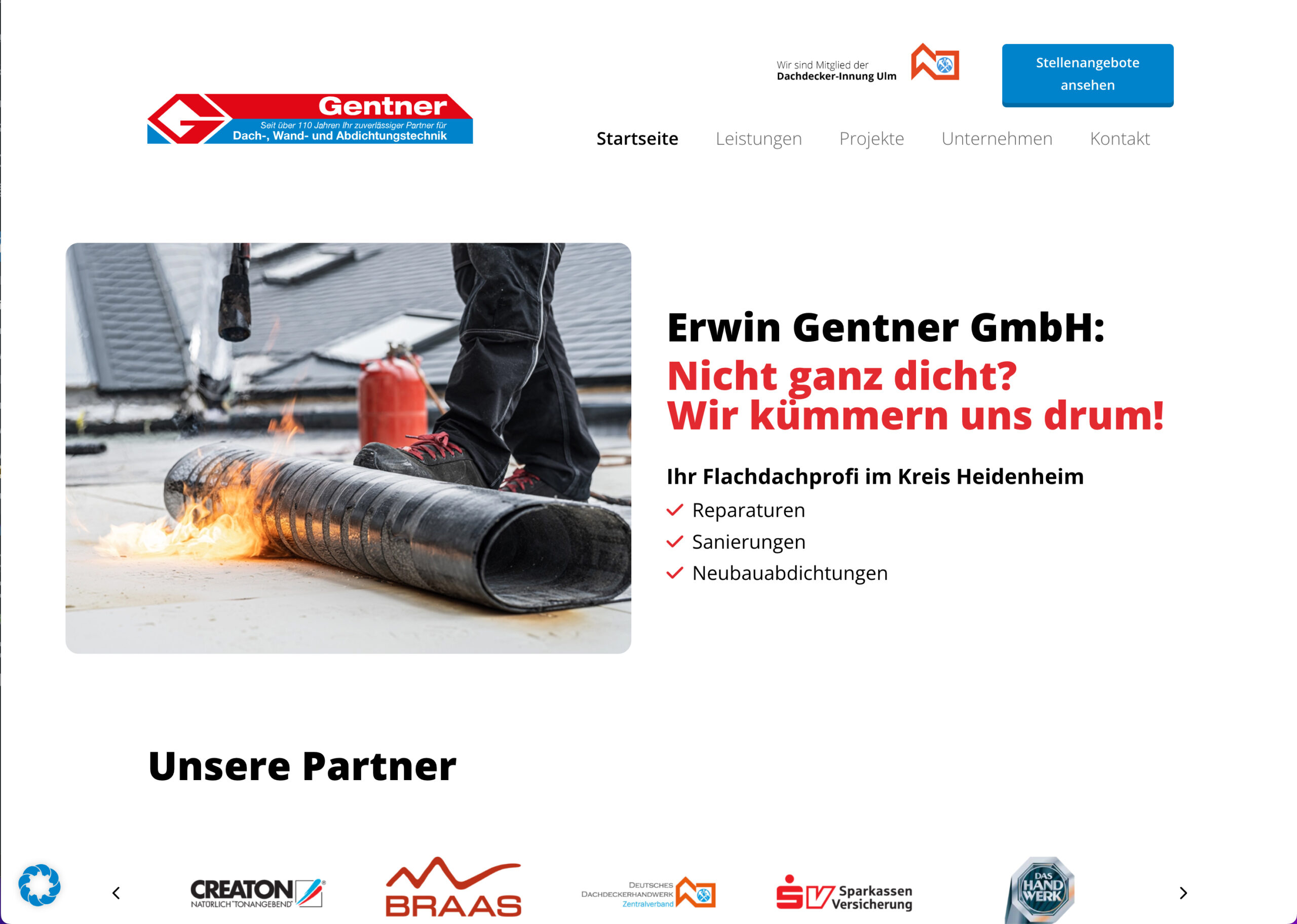 Startseite - Gentner Bedachungen